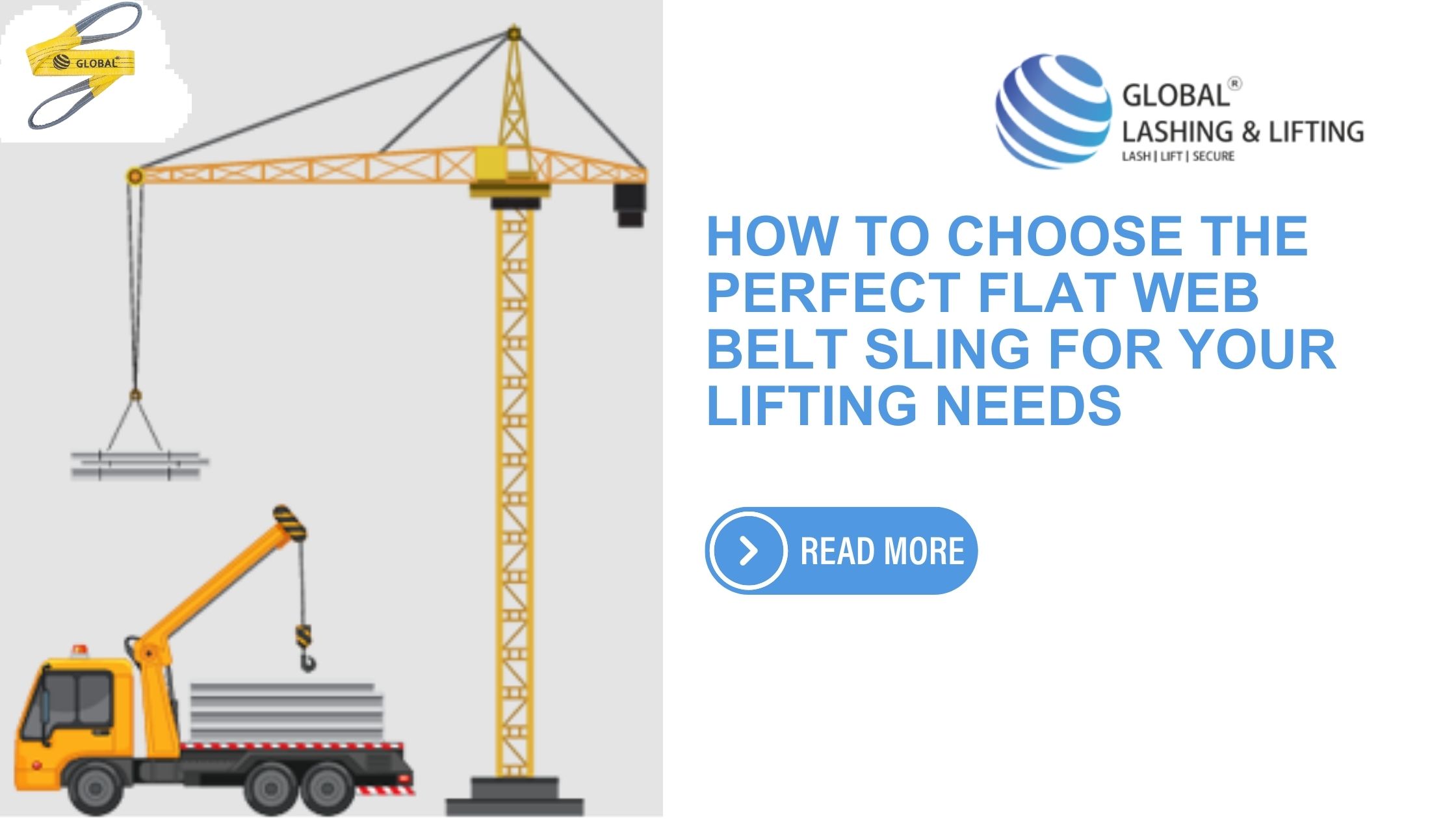 Flat Web Belt Sling : How to Choose the Best for Lifting